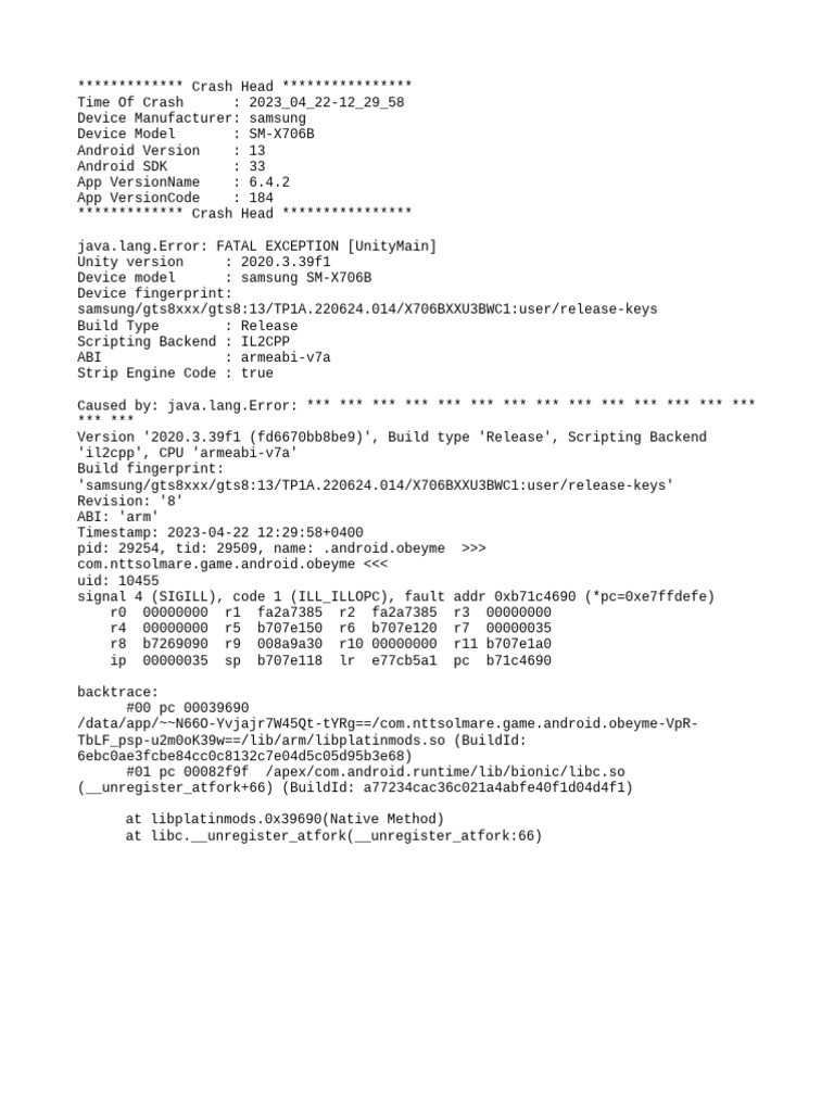 Mod Menu Crash 2023 04 22-12 29 58 | PDF