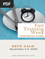 Dr. Mindy - Fasting Cheat Sheet | PDF | Fasting