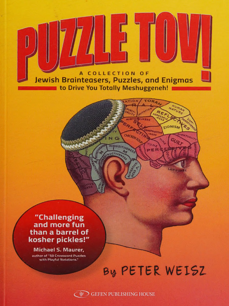 Puzzle Tov! A Kosher Collection of Jewish Brainteasers, Puzzles, and ...