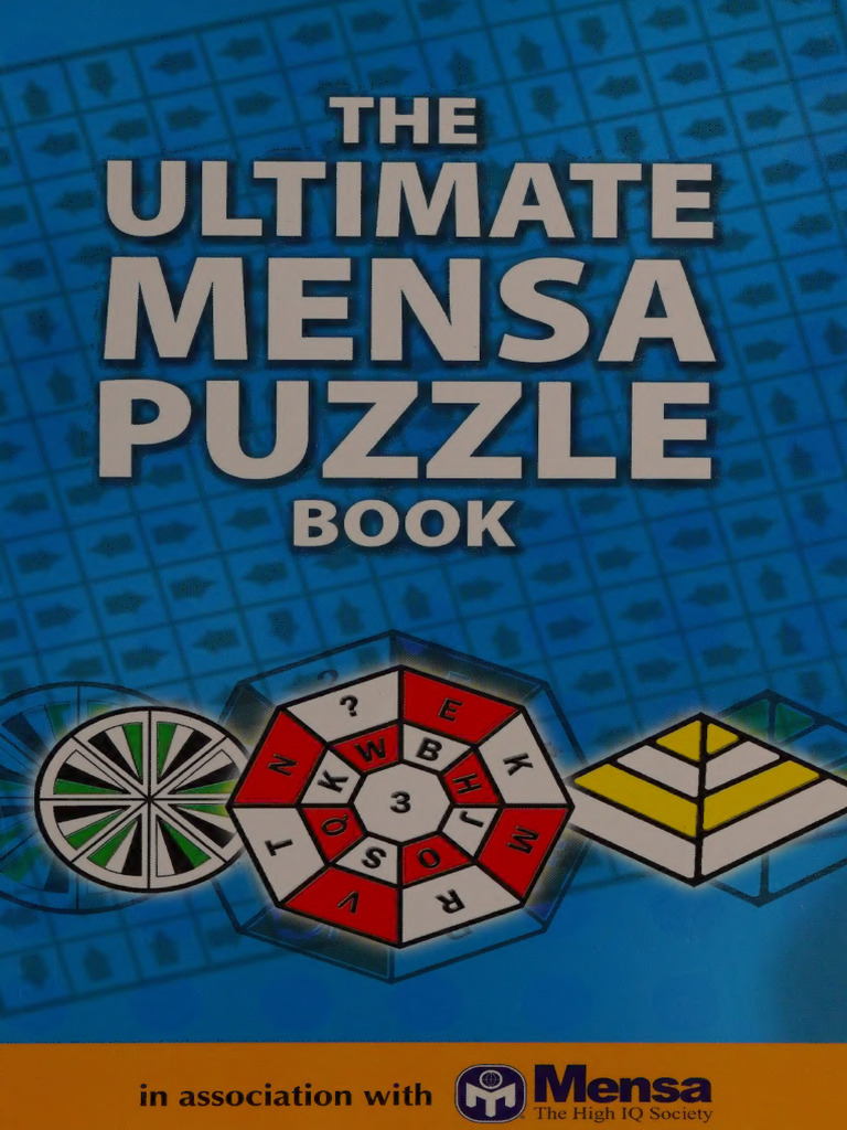The Ultimate Mensa Puzzle Book | PDF | Balloon