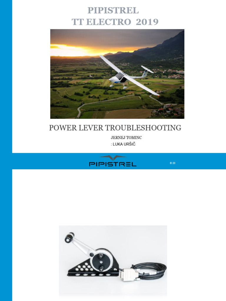 Power Lever Troubleshooting | PDF | Electrical Connector | Calibration