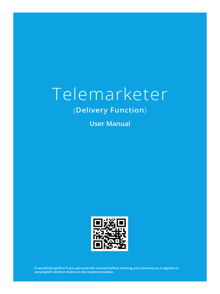 Telemarket_delivery_function | PDF