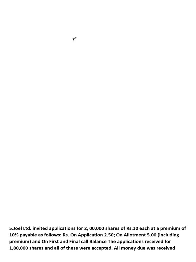 Accounts XII Worksheet (Shares) | PDF | Equity (Finance) | Investing