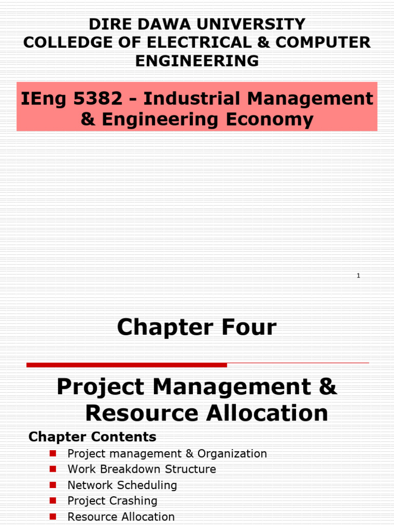Chapter 4 | PDF | Project Management