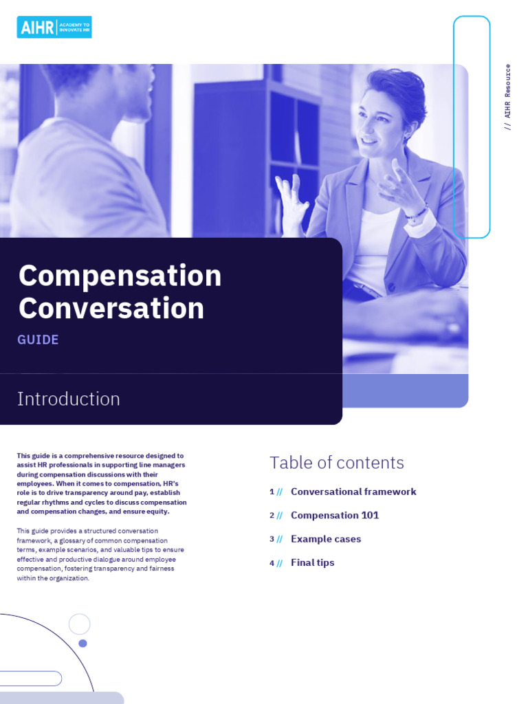 Compensation_Conversation_Guide | PDF | Salary | Incentive