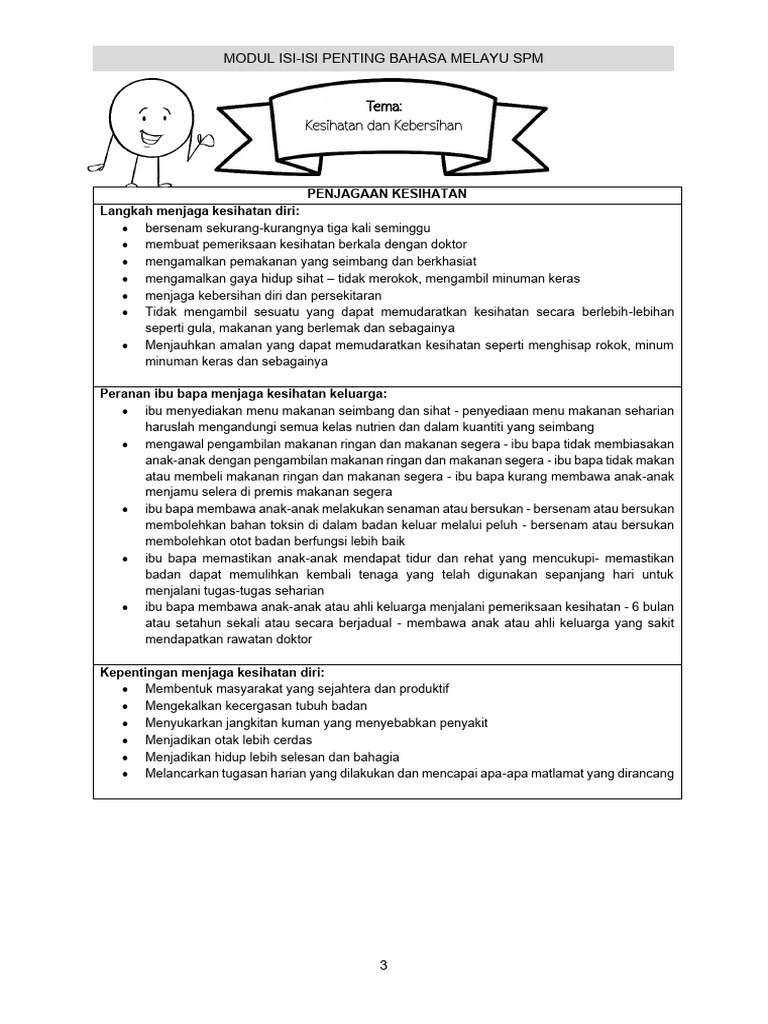 Nota BM K3 Ujian Bertutur PDF | PDF