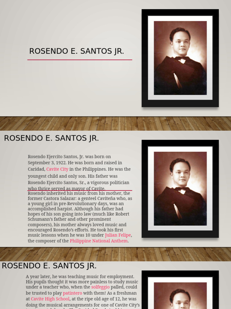 Rosendo E. Santos | PDF