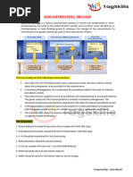 Subcontracting Scrap Return Process | PDF | Scrap | Sheet Metal