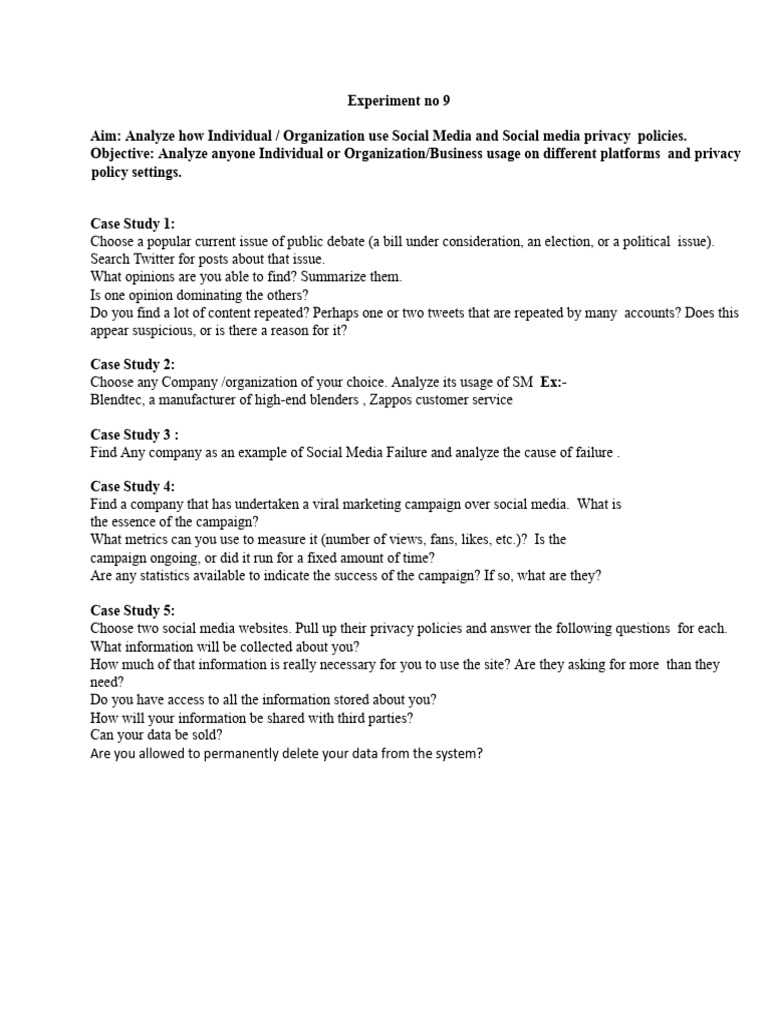 sma_Expt_8 | PDF | Social Media | Popular Culture & Media Studies