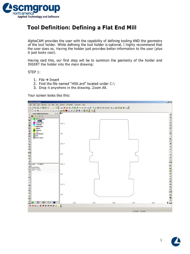 Alphacam Training Part 3 | PDF