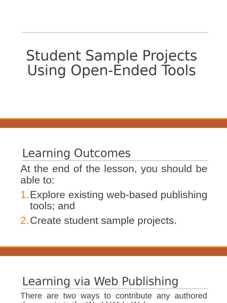 L3-Student-Sample-Projects-Using-Open-Ended-Tools | PDF | Bullying ...