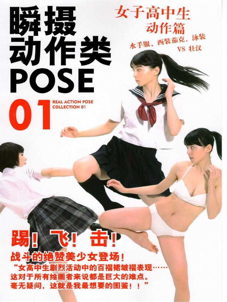 Real Action Pose Book | PDF