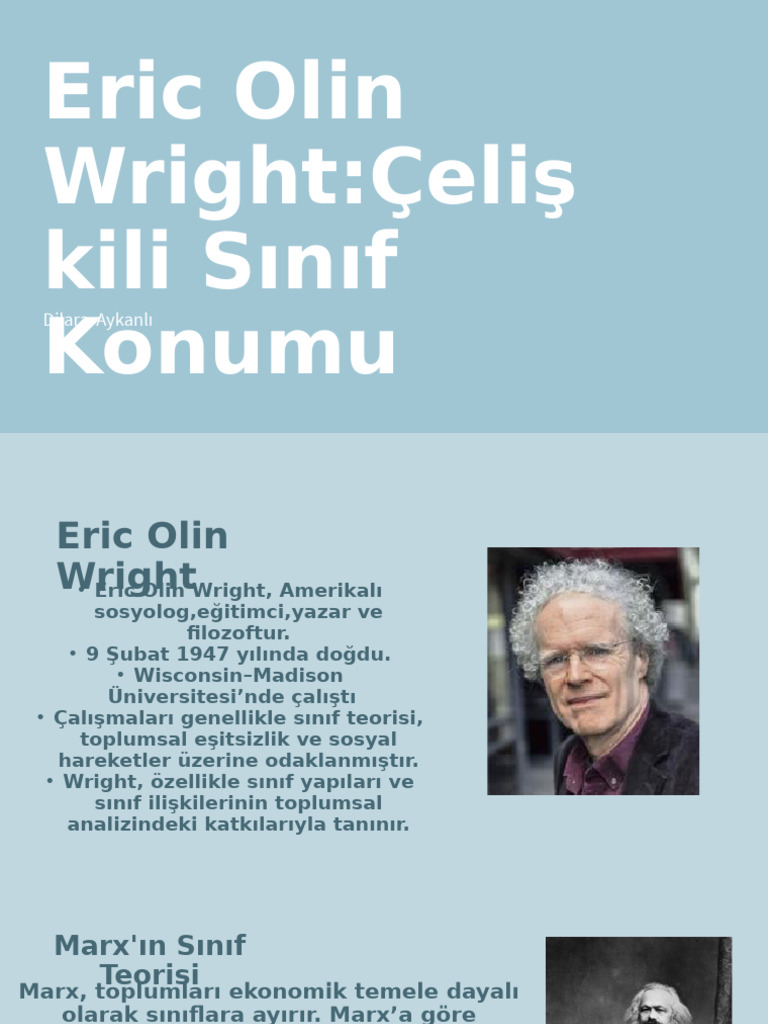 Eric Olin Wright | PDF