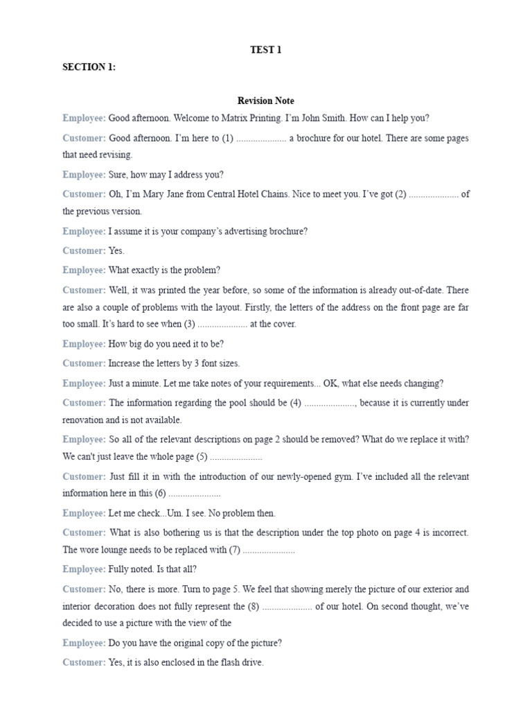 Dictation - Test 4.1 | PDF | Penguin | Birds