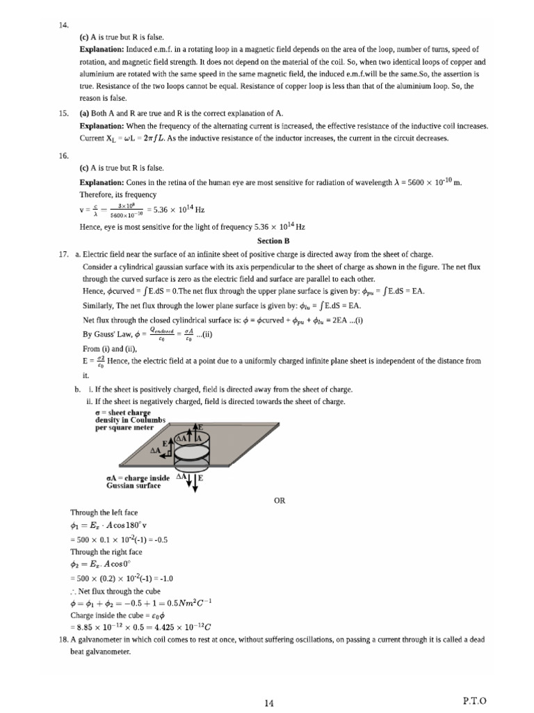 Answer Key For Physics Home Fun 1 | PDF