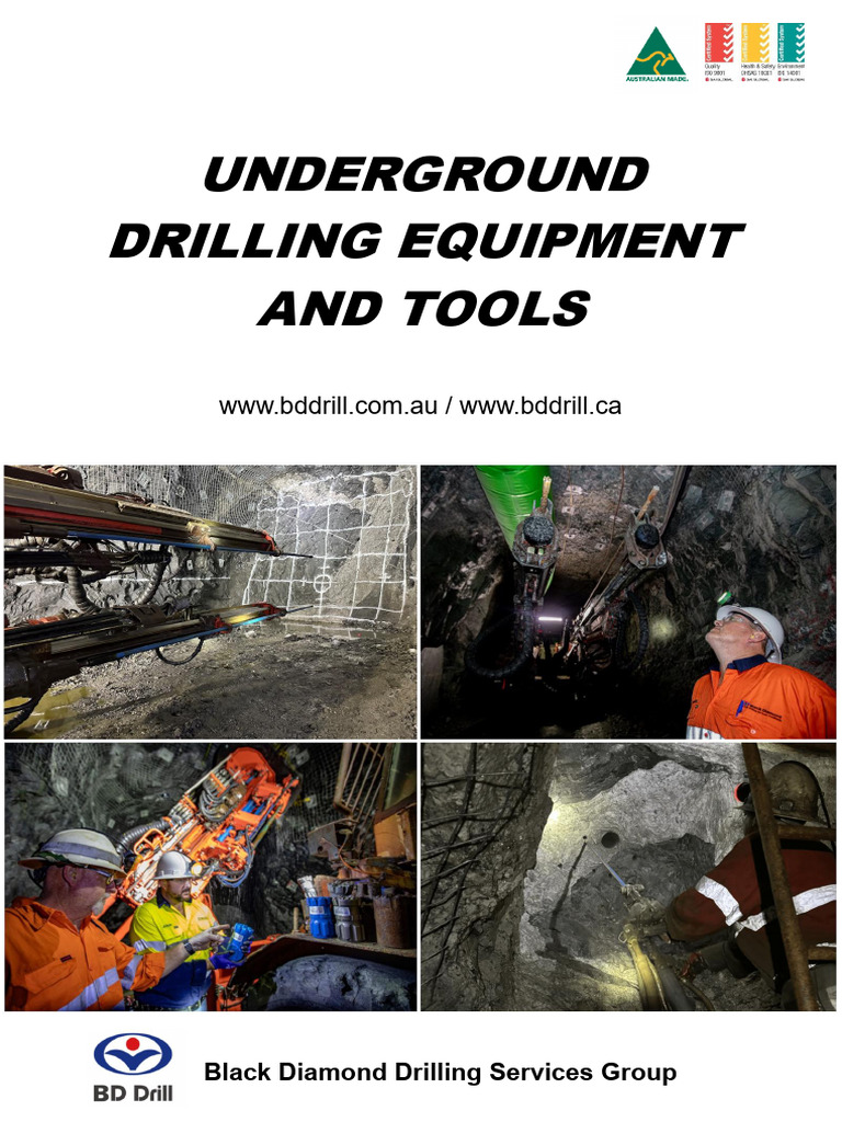 Black Diamond Drilling Tools Overview | PDF | Drilling | Personal ...