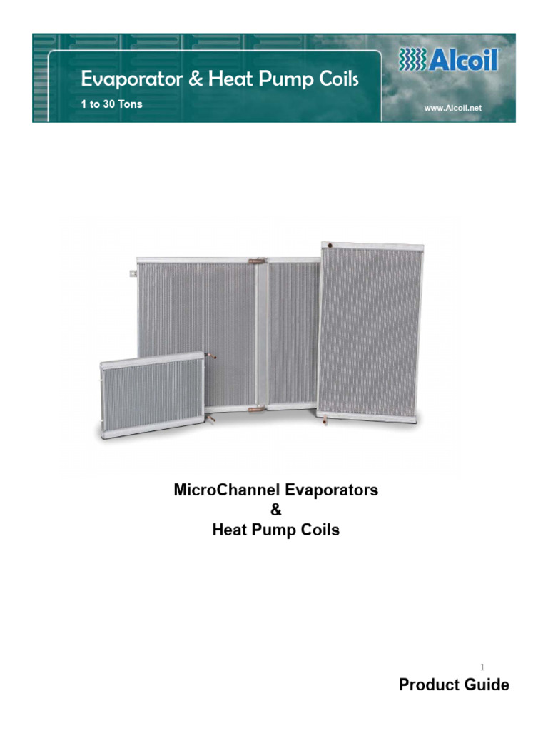 Evaporator Heat | PDF | Heat Pump | Heat Exchanger