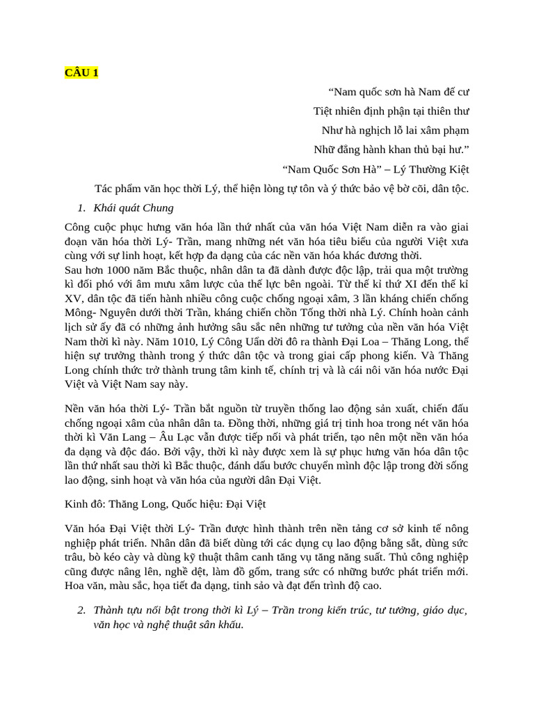 CSVH Ktra Cuoiki | PDF