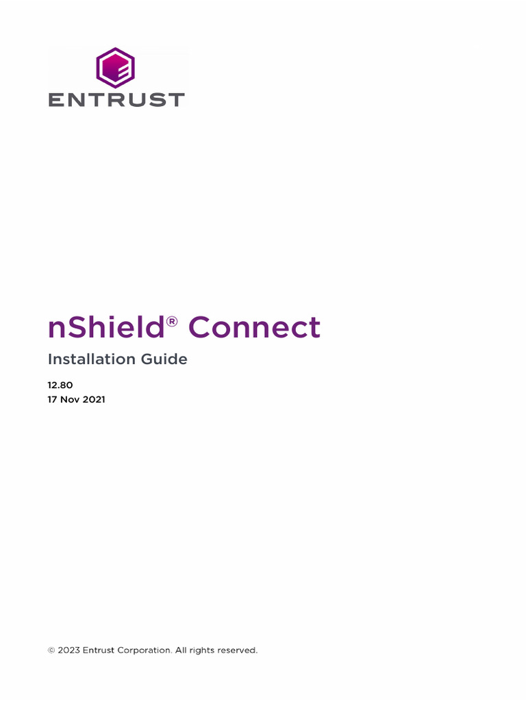 Installation Guide NShield Connect 12.80 | PDF | I Pv6 | Computing