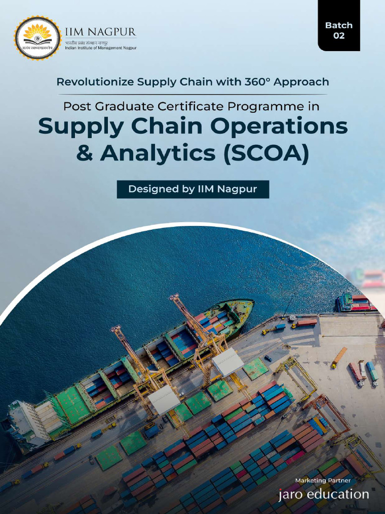 IIM Nagpur SCOA Batch 2 Brochure - 240807 - 120307 - 240909 - 102239 | PDF