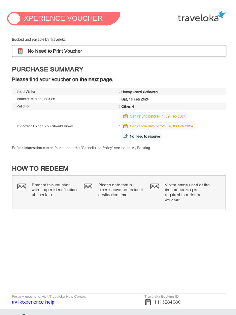 Voucher-1113284080 | PDF | Coupon | Ticket (Admission)