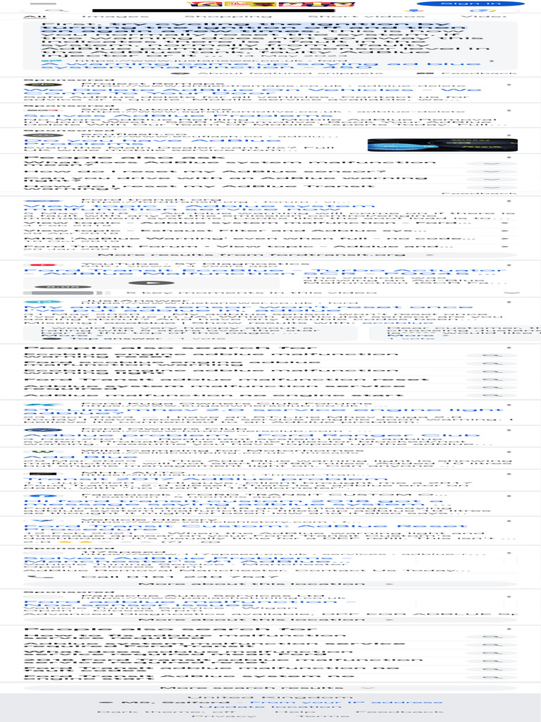 Ecoblue Engine Adblue Malfunction Warning - Google Search | PDF ...