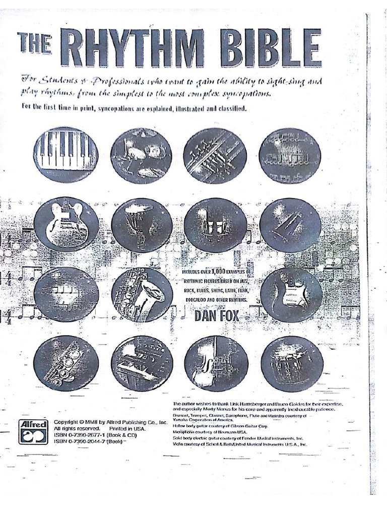 The Rhythm Bible+Audio | PDF
