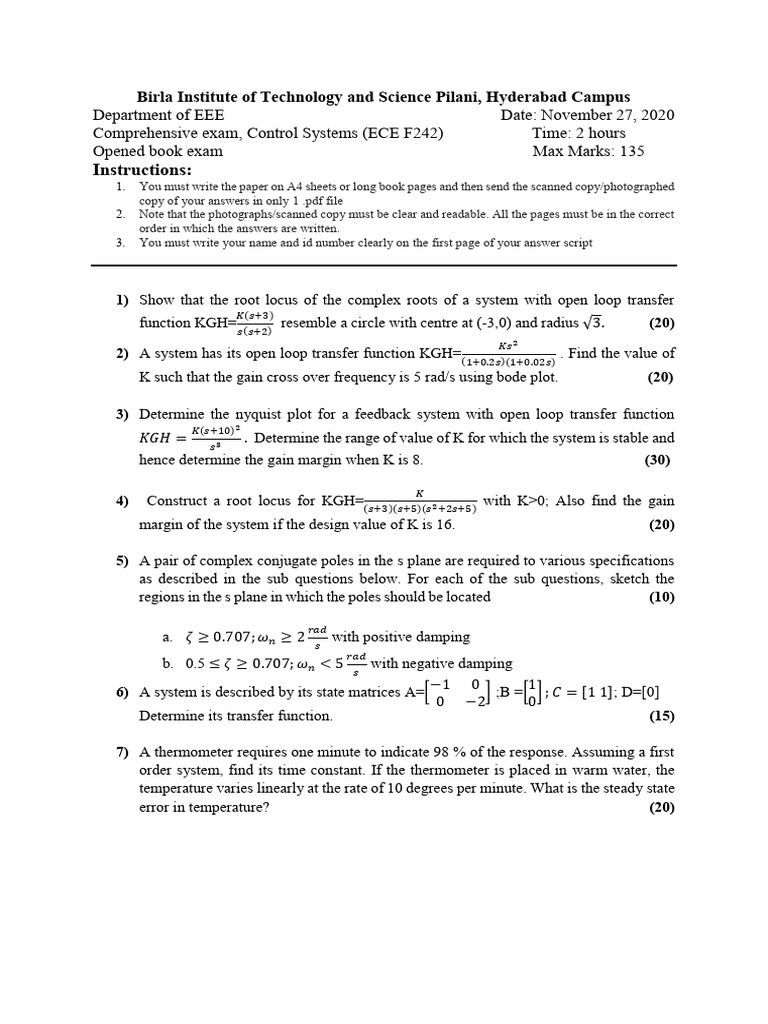 2020 | PDF | Electrical Engineering | Applied Mathematics