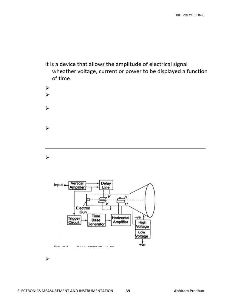 3rd Sem ETC Electronics Meaurement Instrumentation SM 3 | PDF ...