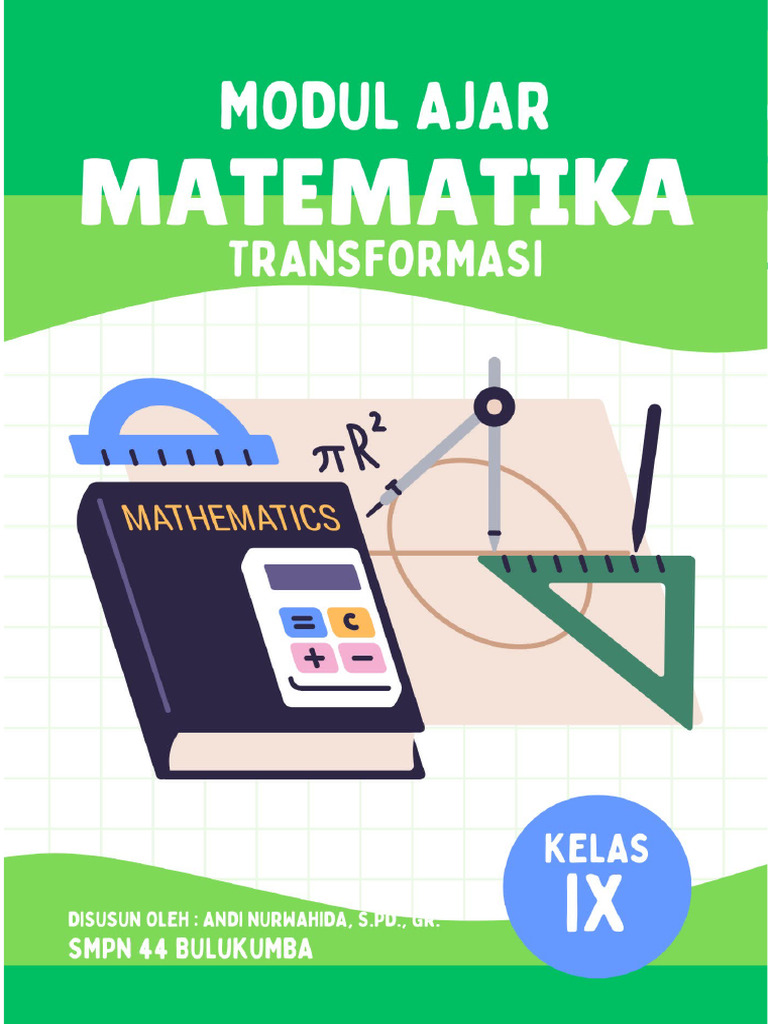 Modul-Ajar-Matematika-Transformasi-A. Wanda | PDF