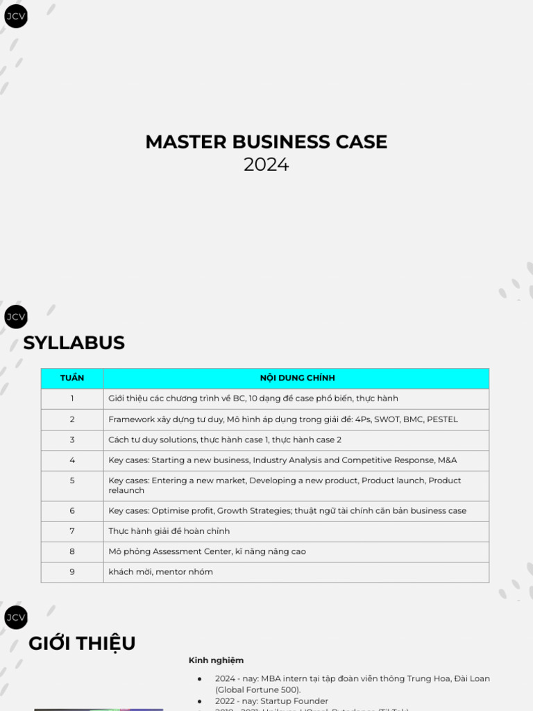 MBC 1109 - Week 1 | PDF