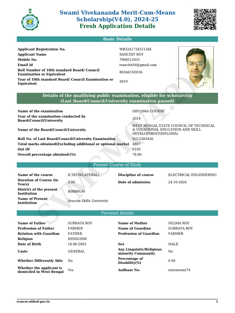 Application_Details | PDF