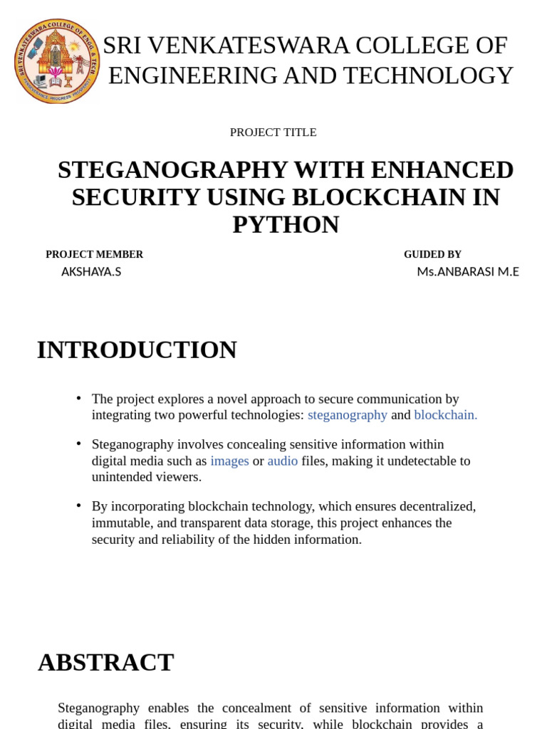 Stegnography FINAL DATA | PDF | Encryption | Applied Mathematics