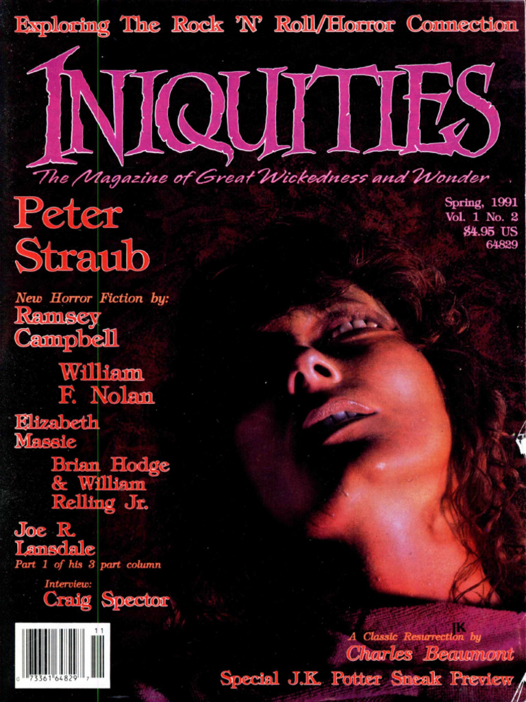 Iniquities - Spring 1991 | PDF