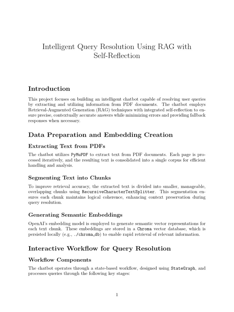 Chatbot Documentation | PDF | Information Retrieval | Accuracy And Precision
