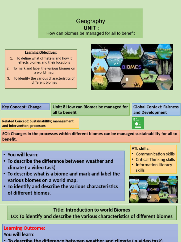 1._Intro_to_World_Biomes_SF | PDF | Physical Geography | Natural ...