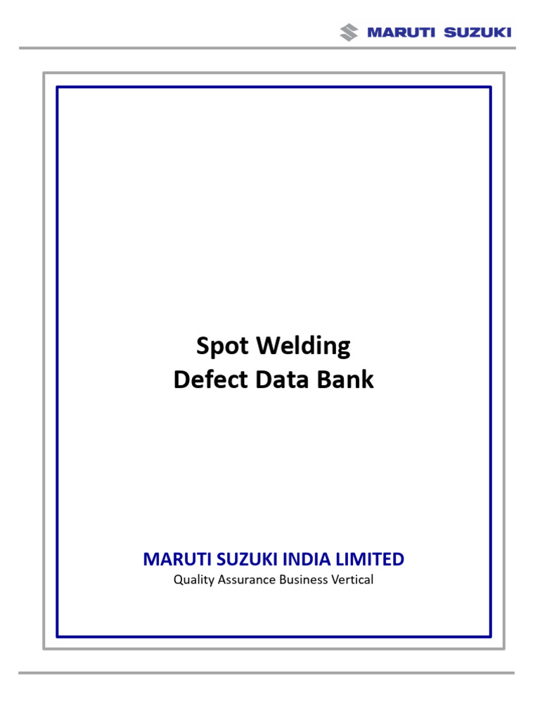 Spot Welding Defects and Causes Analysis | PDF | Welding | Construction