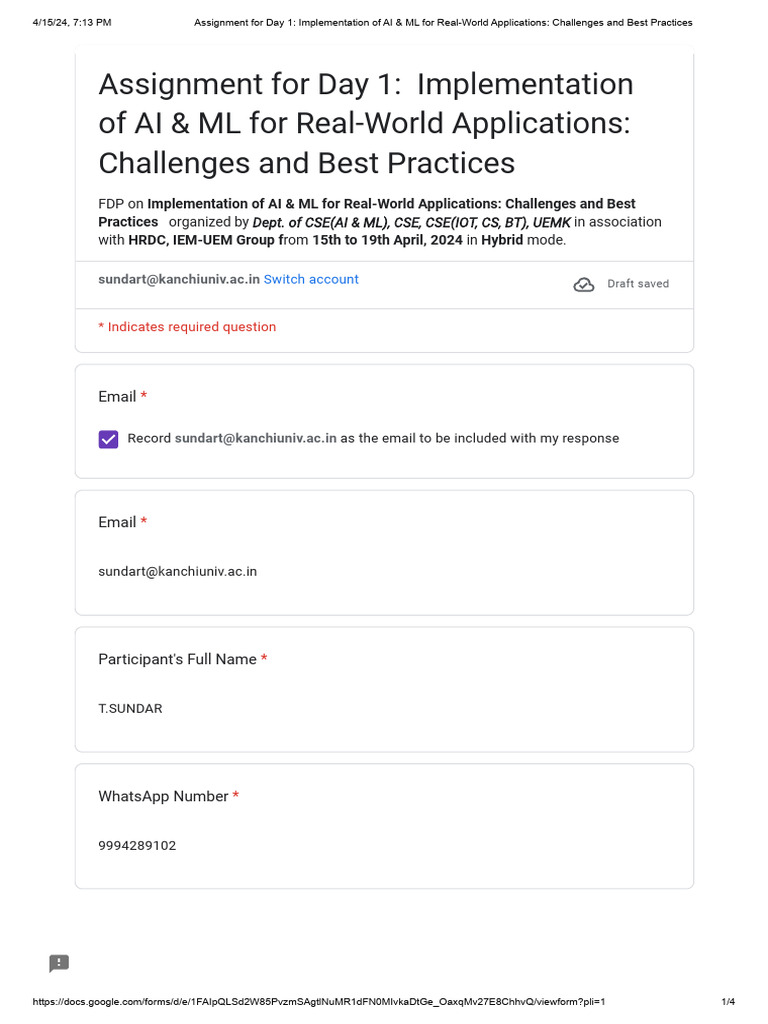 AI & ML Implementation Challenges Guide | PDF | Machine Learning ...