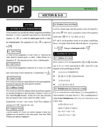 Class12 Vector Algebra Formula Sheet | PDF