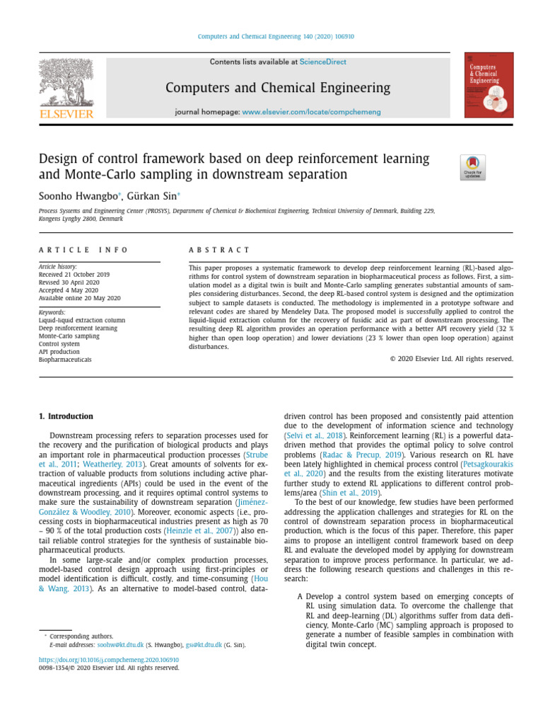 2020 - Deep RL and Monte Carlo Sampling | PDF | Monte Carlo Method ...