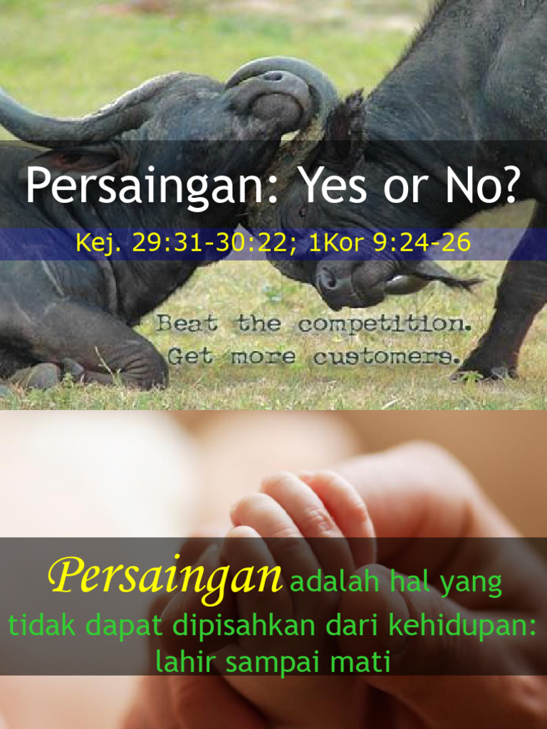 Persaingan Yes or No | PDF