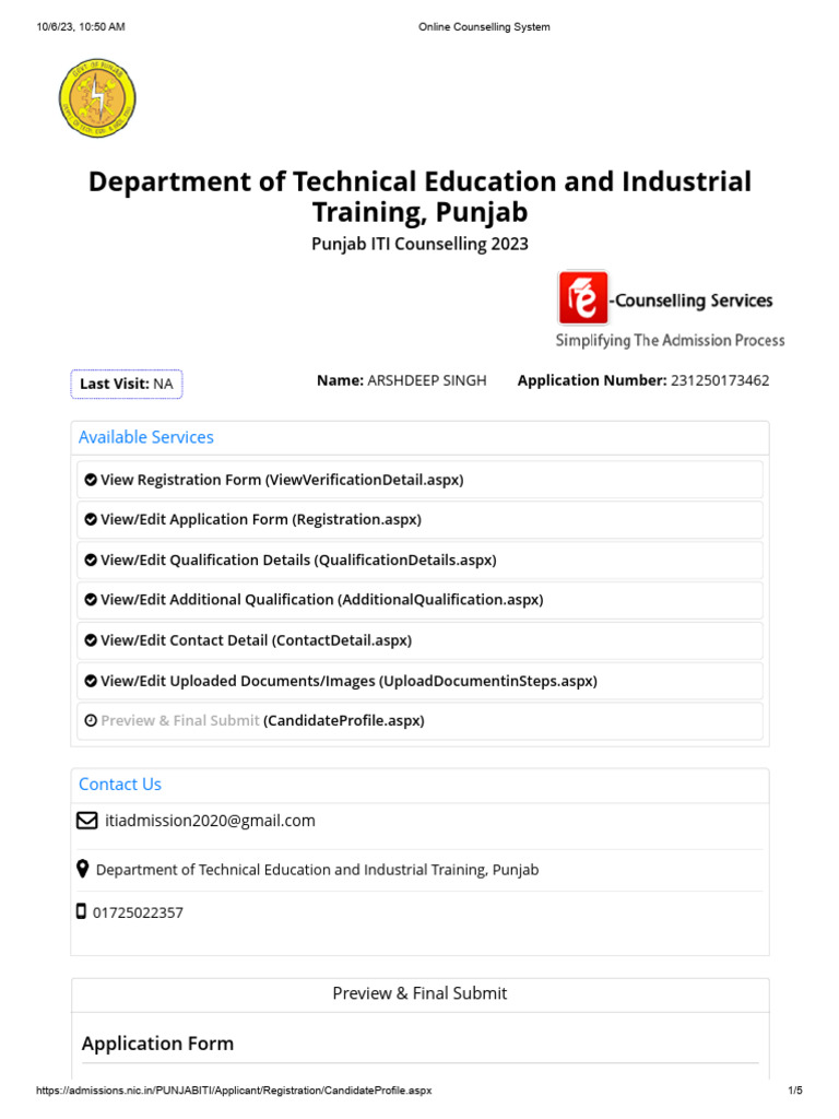 Online Counselling System | PDF