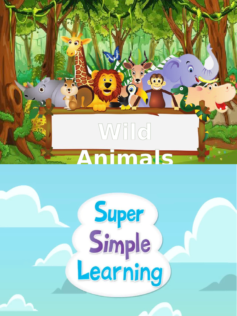 Wild Animals Boardgames 135080 | PDF