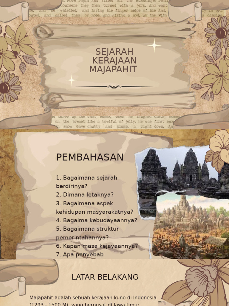 Sejarah Kerajaan Majapahit - 20240318 - 001300 - 0000 | PDF