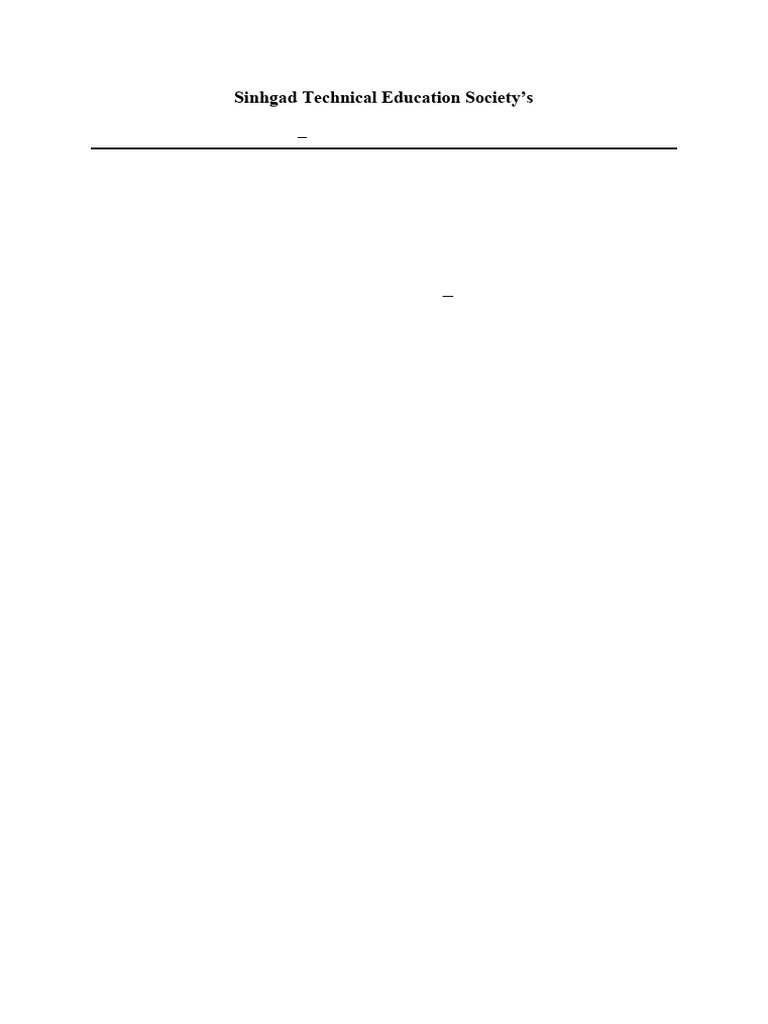 MAD Assignment - 1 | PDF