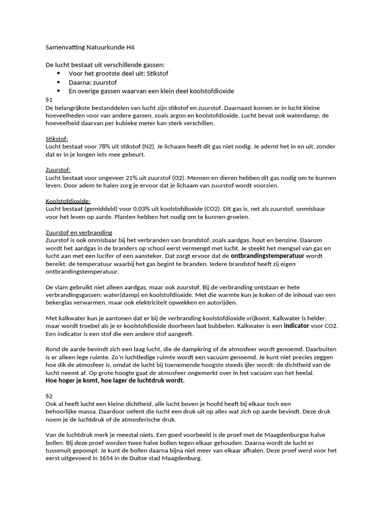 Samenvatting_Natuurkunde_H4 | PDF
