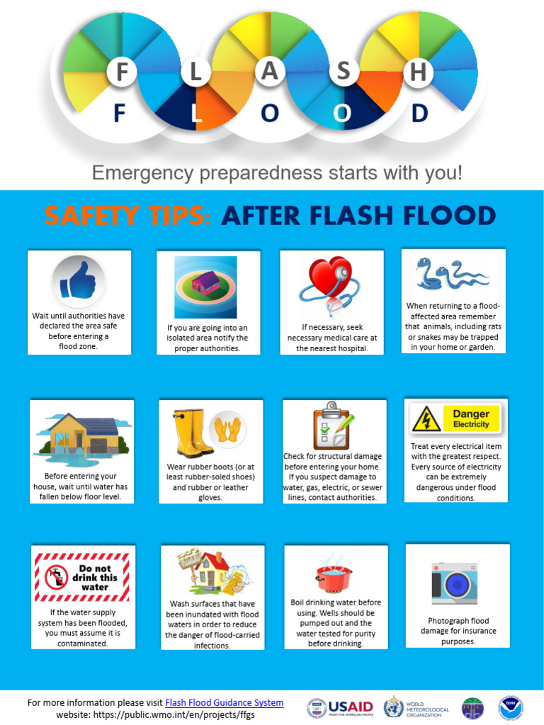 Flash Flood Safety Tips Guide | PDF