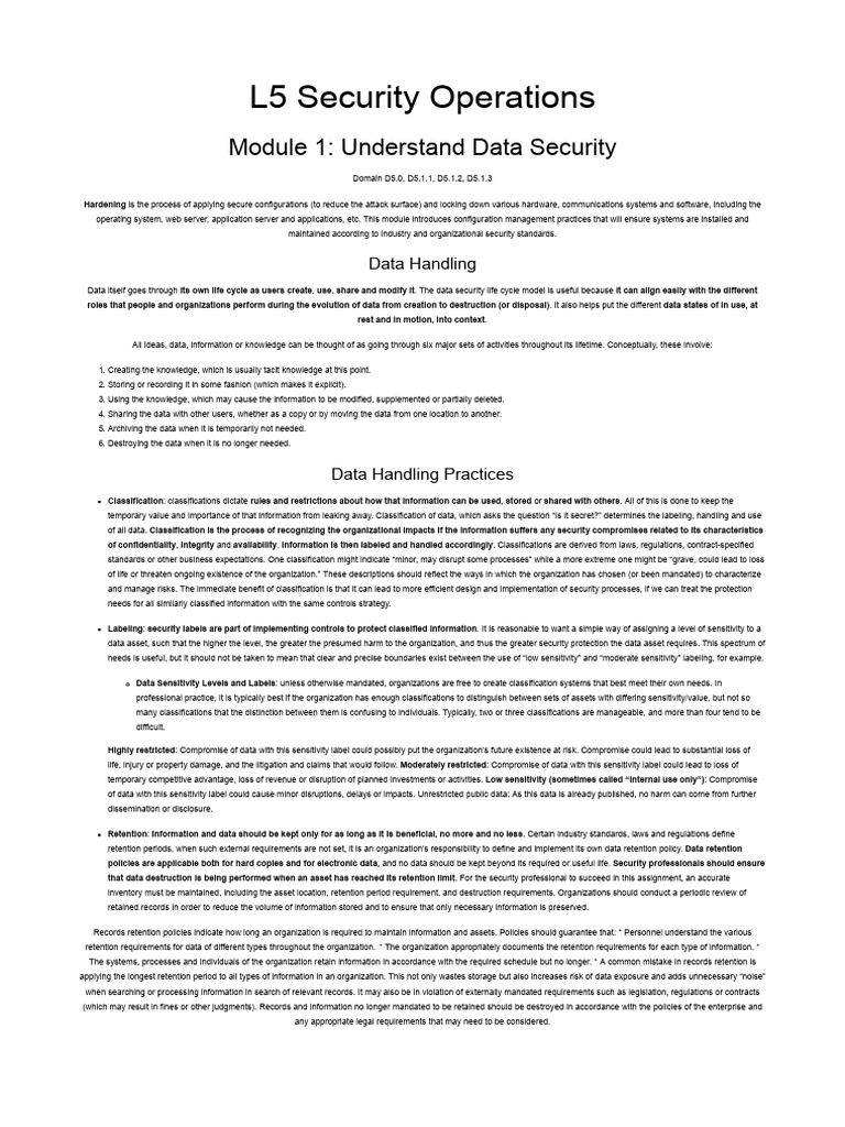 Security Operations | PDF | Password | Cryptography