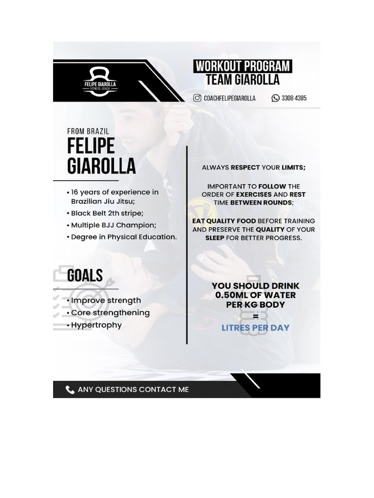 Khaled First 2 Weeks Program | PDF | Strength Training | Weight Training