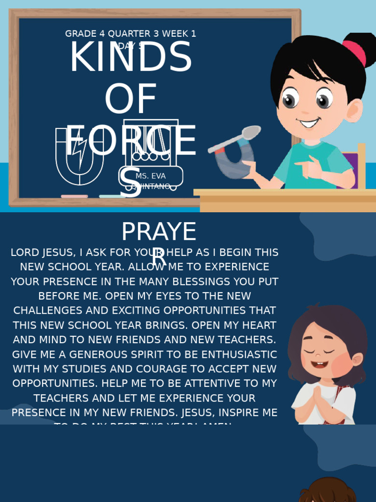 Science4 Q3 W1 D5 | PDF | Force | Physical Quantities